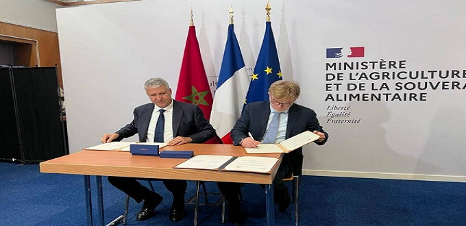 France/Maroc : Accord ministériel de coopération agricole signé